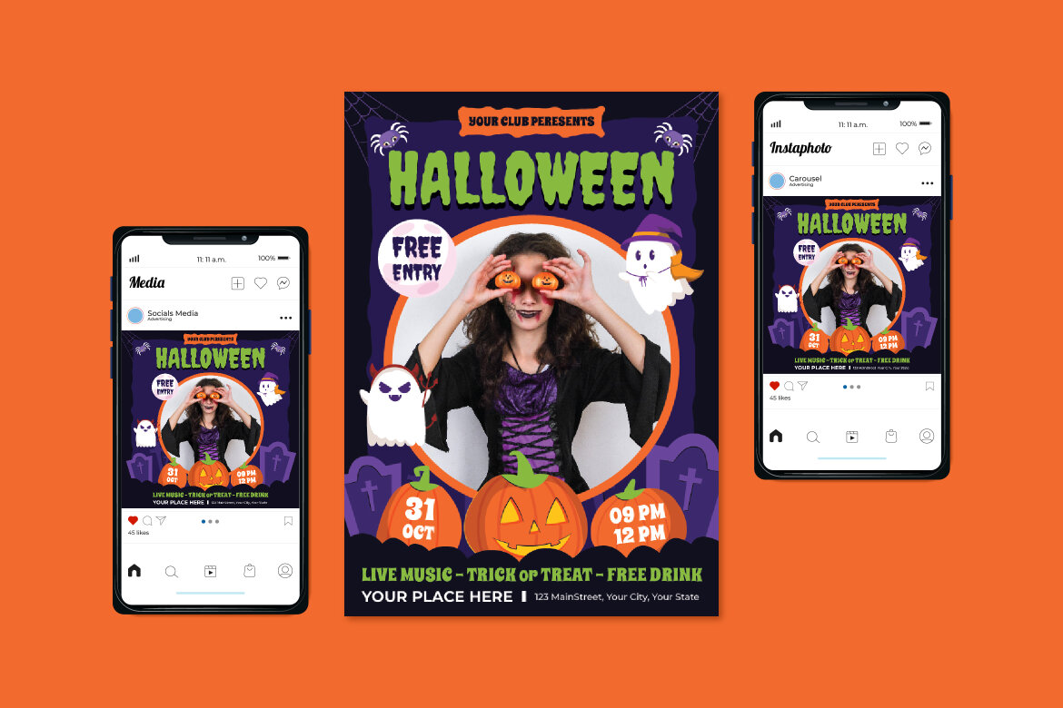 Halloween Party Flyer | Deeezy