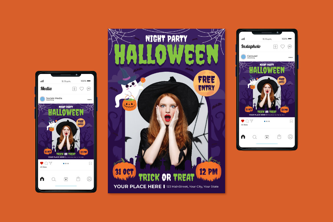 Halloween Day Flyer | Deeezy