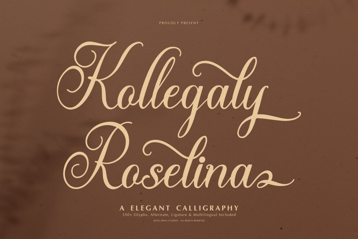 Kollegaly Rosalina | Elegant Callygraphy | Deeezy