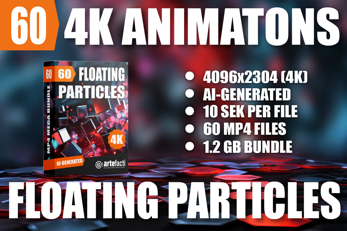 60 4K Animations Floating Particles | Deeezy