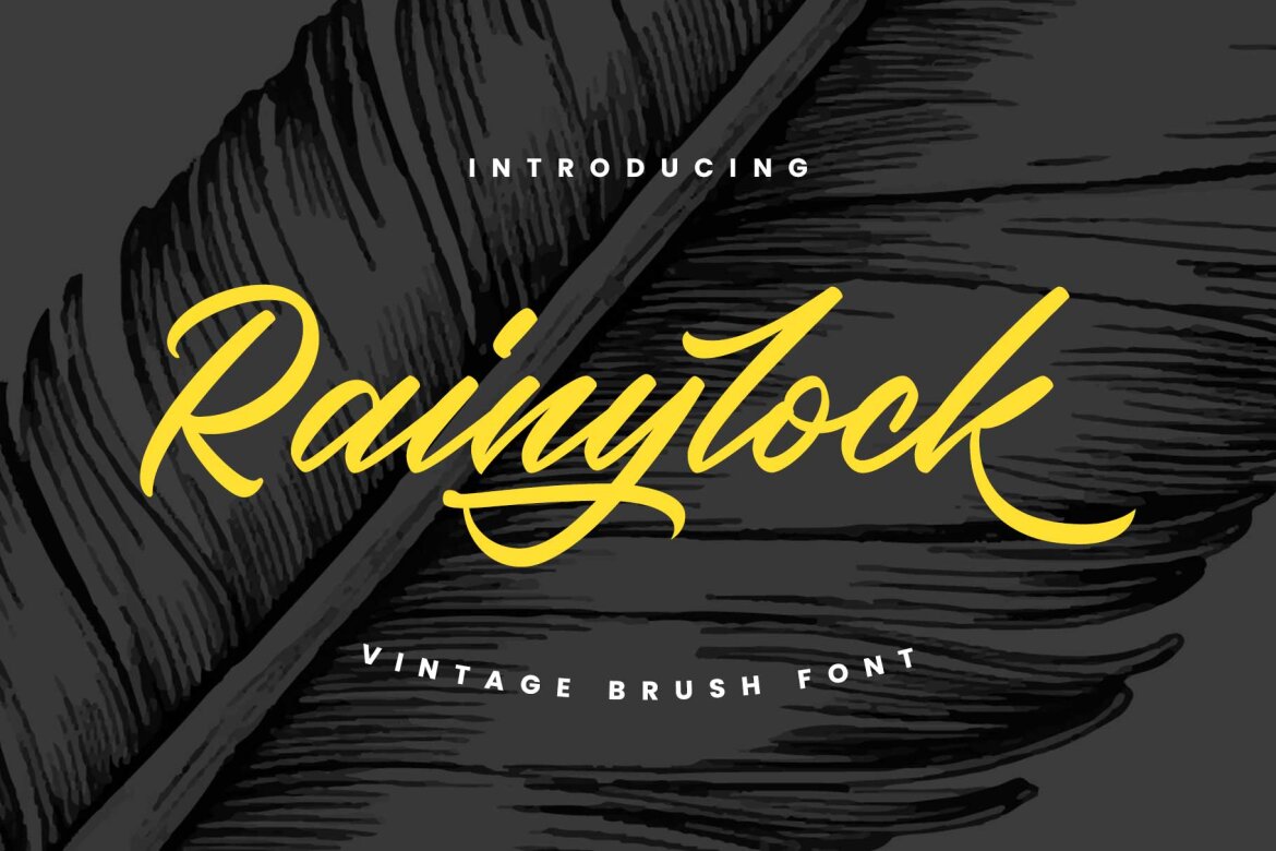 Rainylock – Handwritten Script | Deeezy