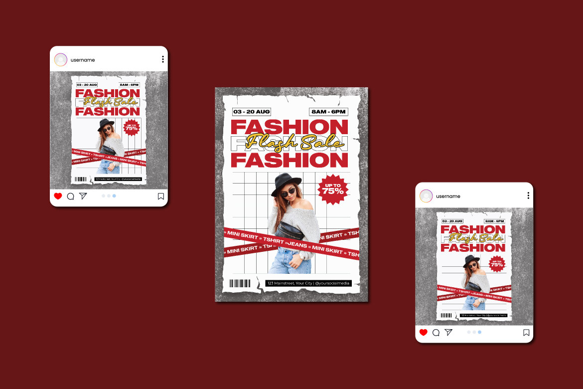 Fashion Sale Flyer | Deeezy