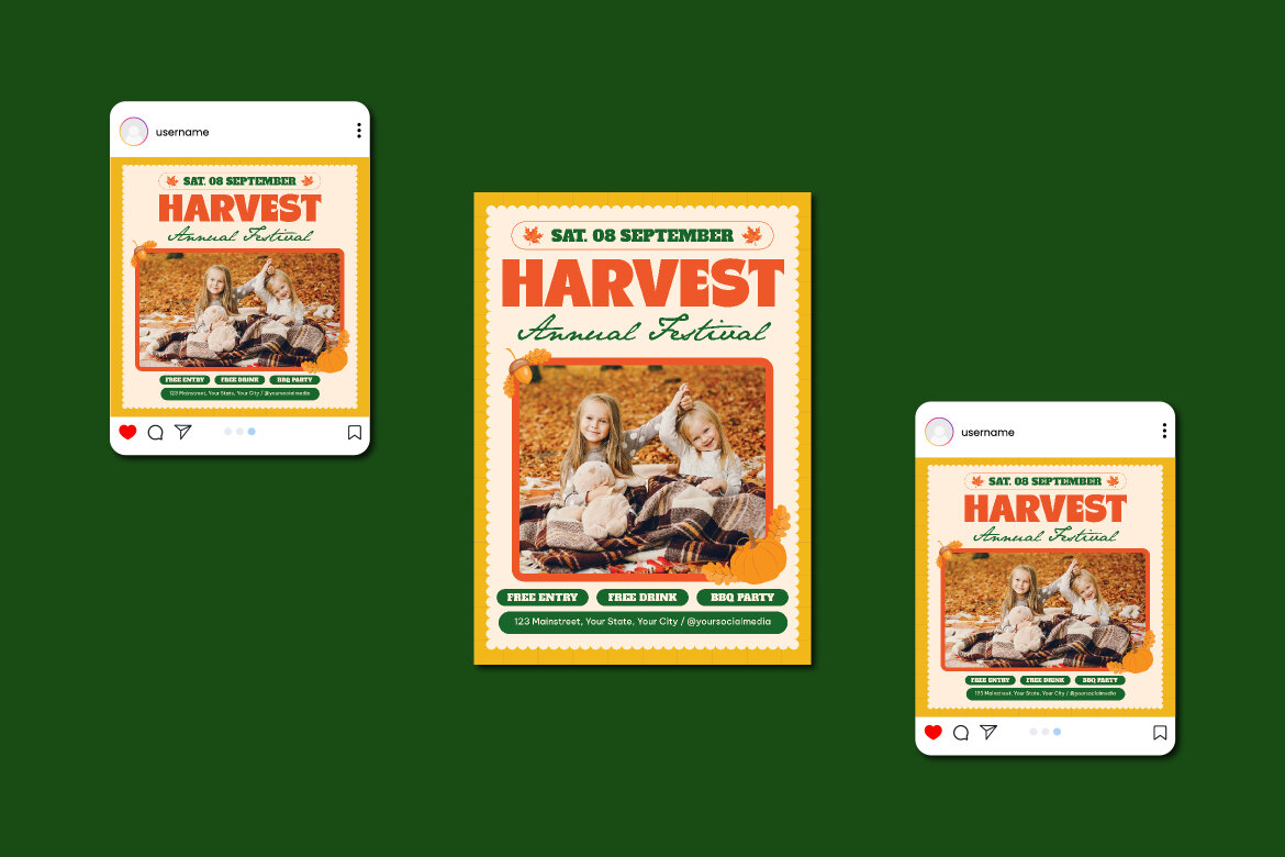 Fall Party Flyer | Deeezy