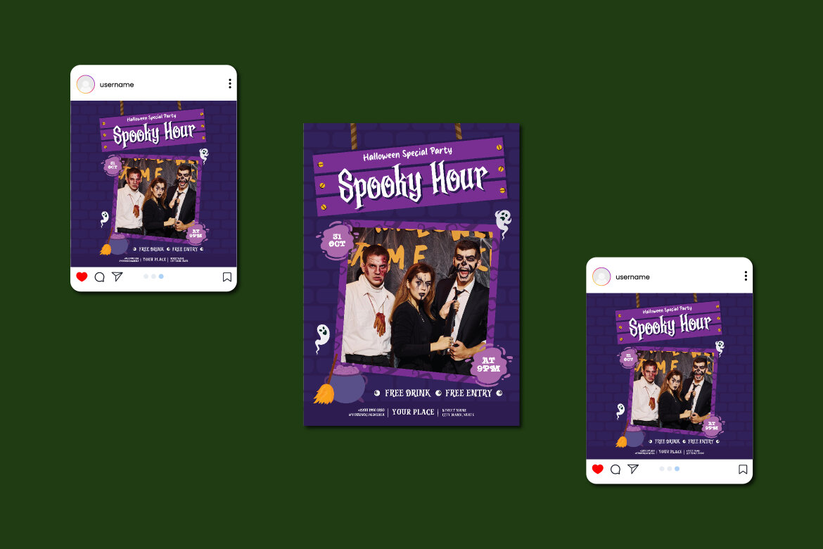 Halloween Party Flyer | Deeezy