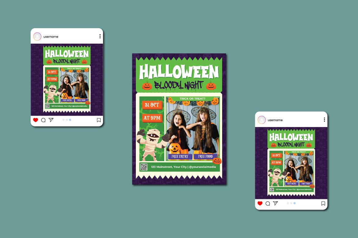 Halloween Party Flyer | Deeezy