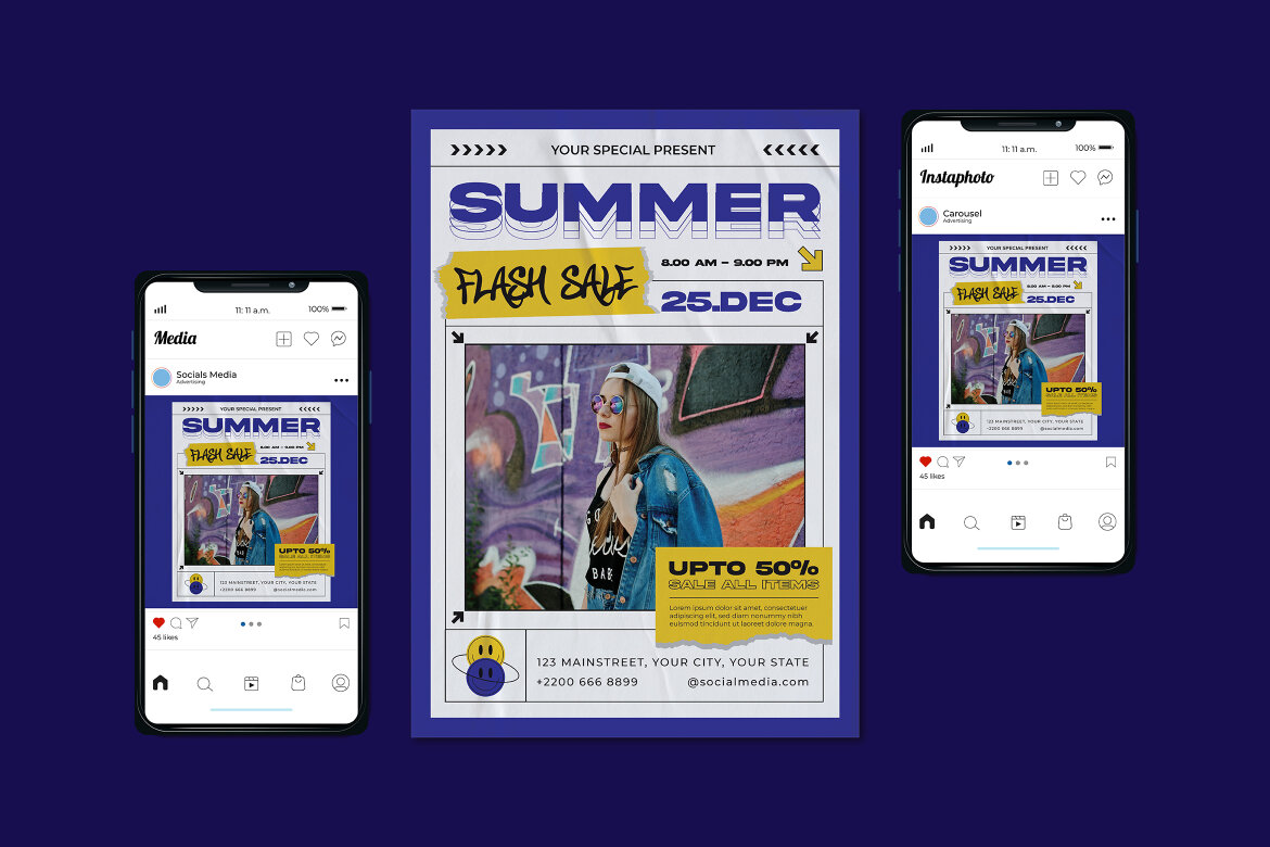 Summer Sale Flyer | Deeezy