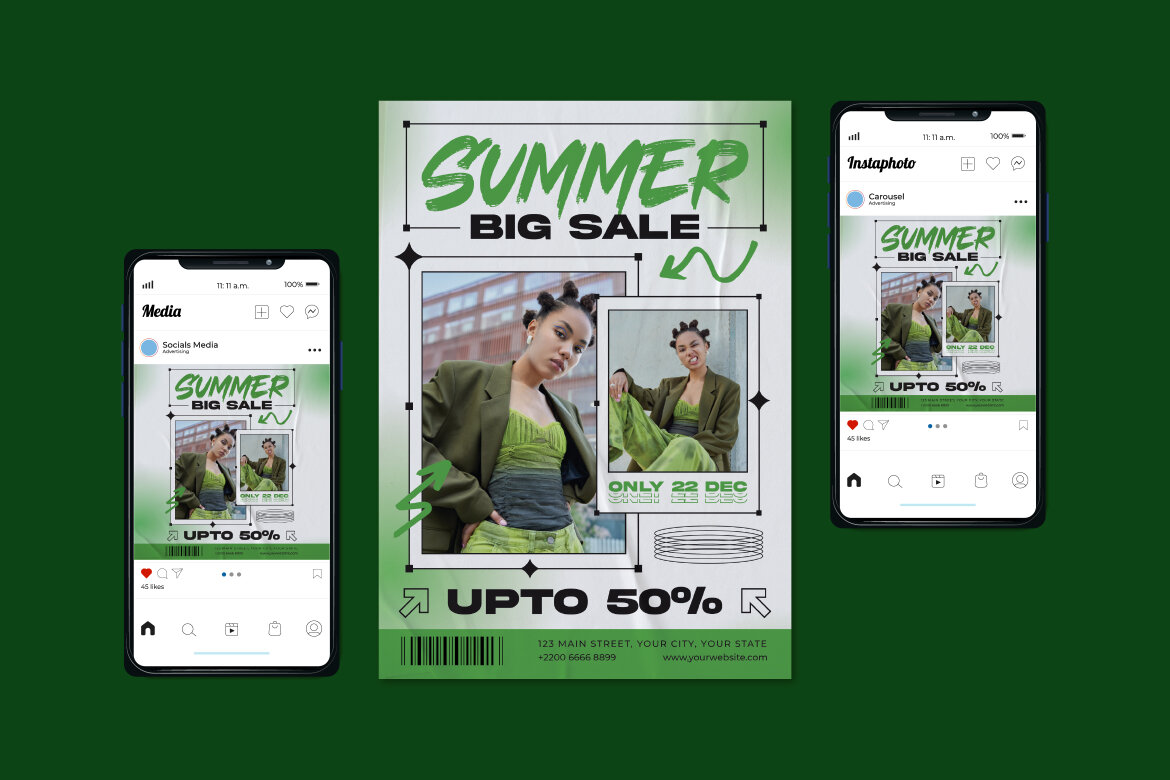 Summer Sale Flyer | Deeezy