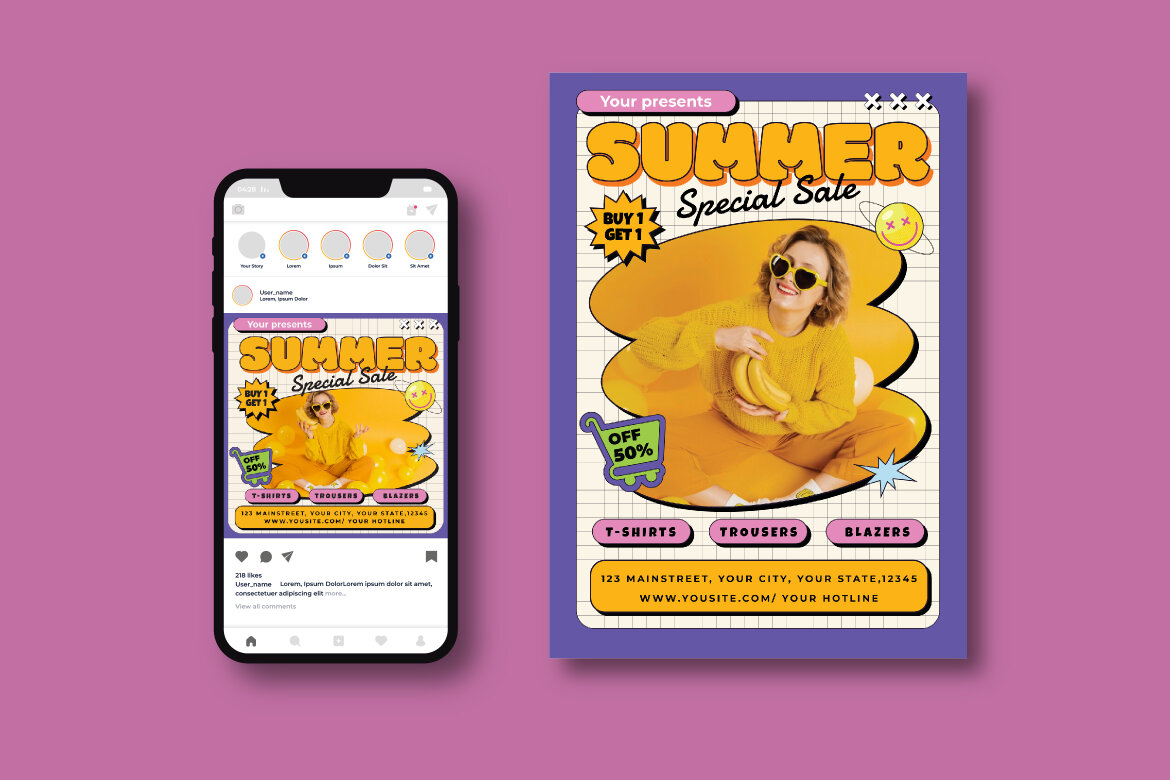 Summer Special Sale Flyer | Deeezy