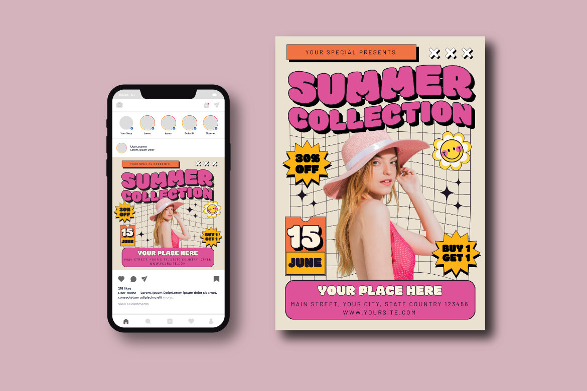Summer Collection Flyer | Deeezy
