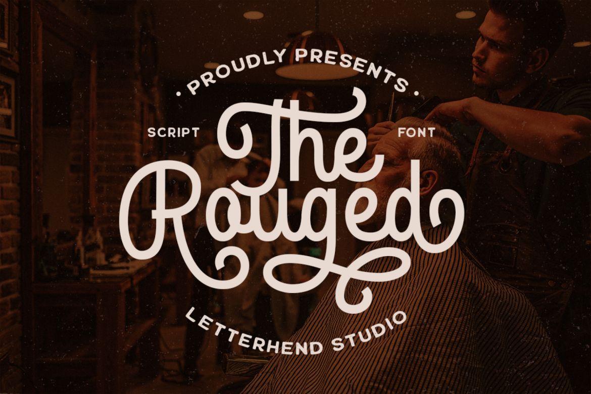 The Rouged - Display Script Font | Deeezy