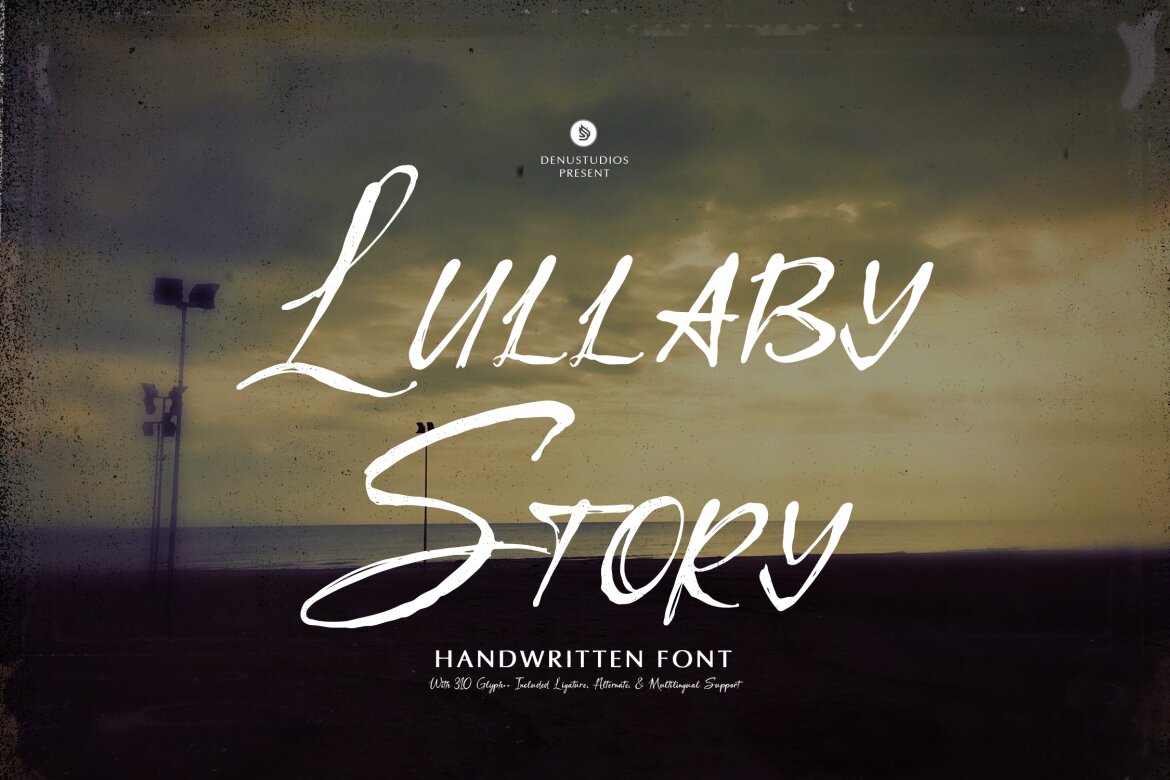 Lullaby Story | Handwritten Font | Deeezy
