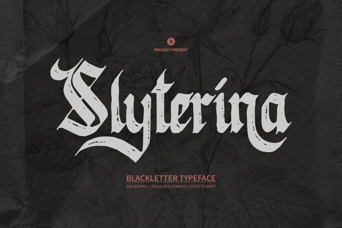 Sylterina | Blackletter Typeface | Deeezy