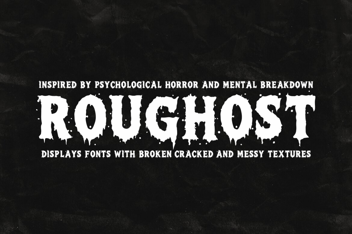 Roughost Font | Deeezy