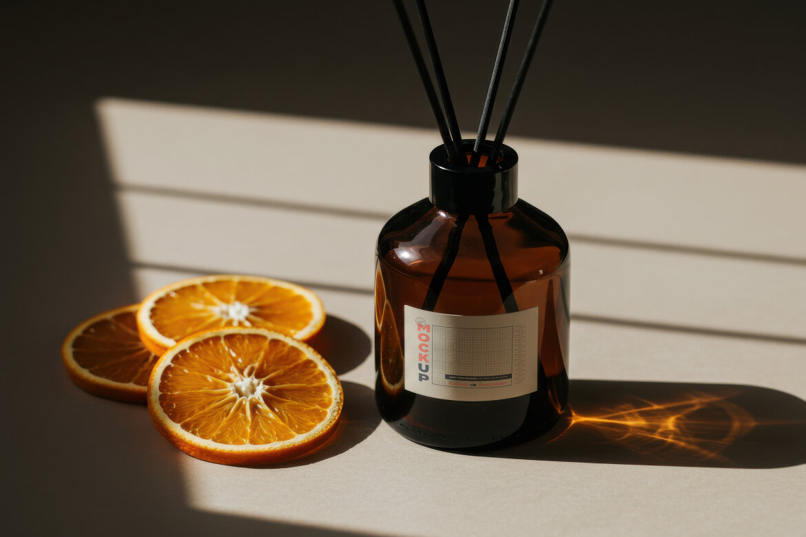 Air Freshener Label - FREE Mockup | Deeezy