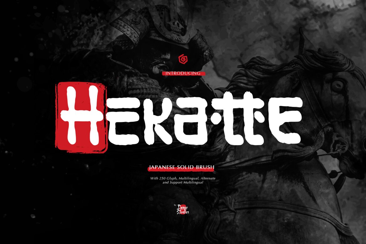 Hekatte | Japanese Solid Brush | Deeezy