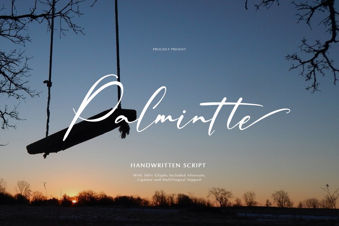 Palmintte | Handwritten Script | Deeezy