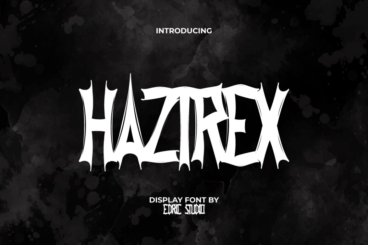 Haztrex Font | Deeezy