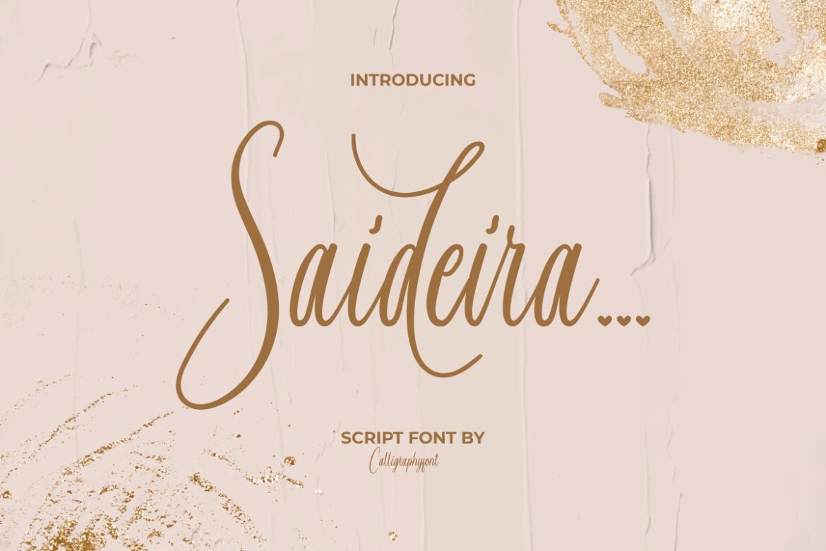 Saideira FREE Font | Deeezy