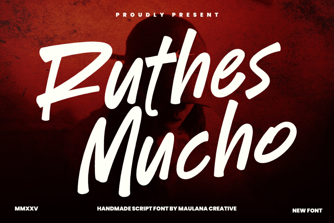 Ruthes Mucho Handmade Script Font | Deeezy