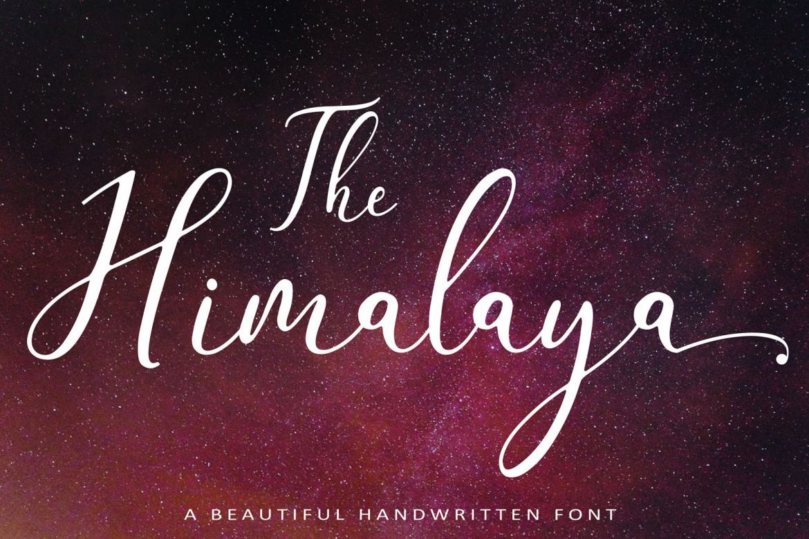 The Himalaya | beautiful handwriten | Deeezy