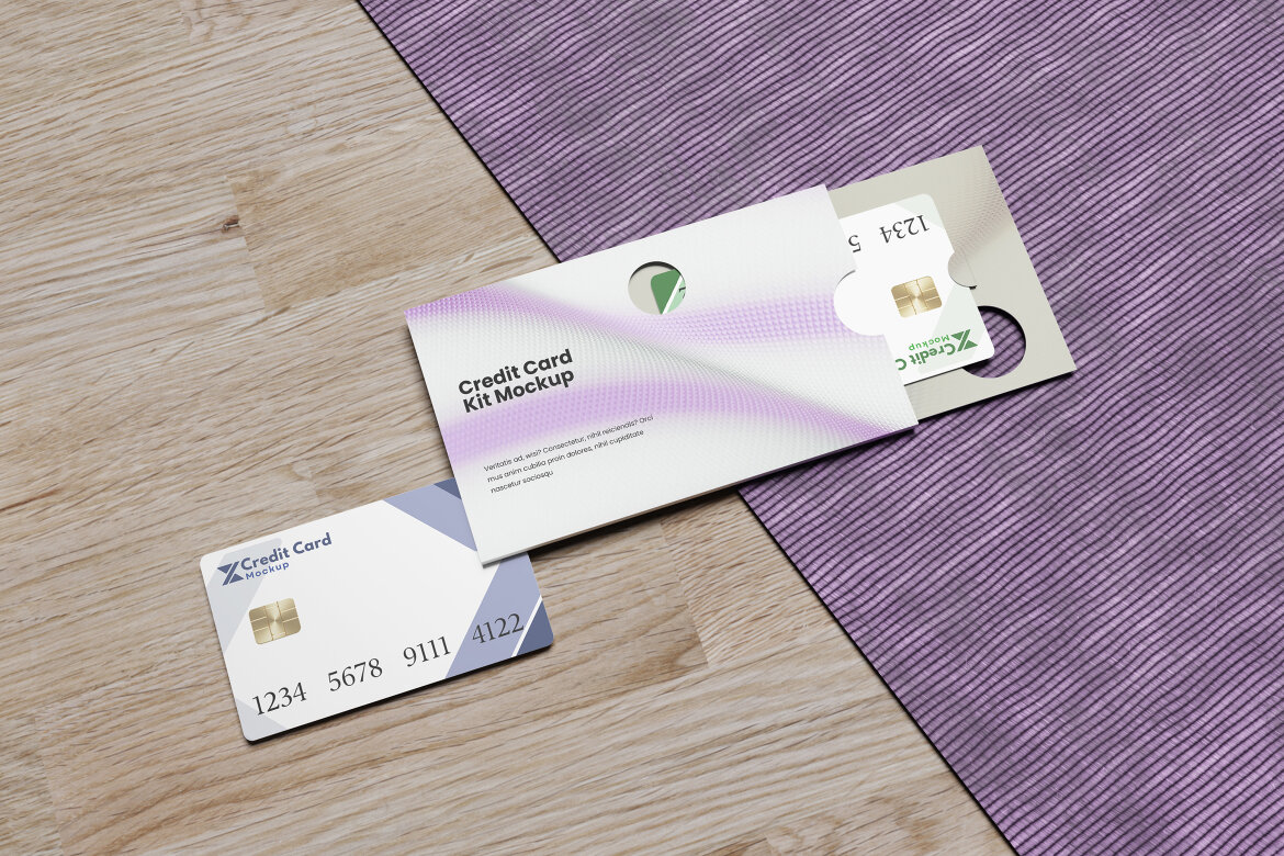 Credit Card Kit Mockup | Deeezy