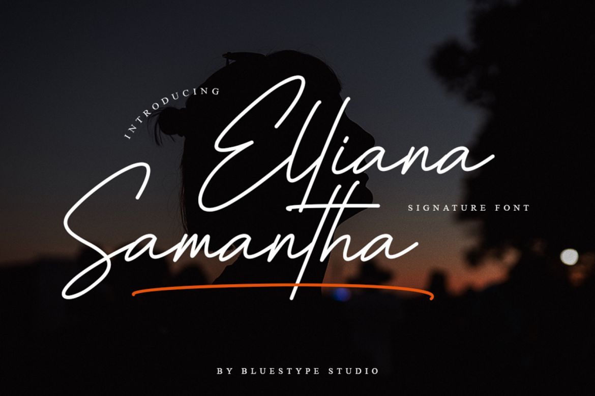 Elliana Samantha - Signature Font | Deeezy