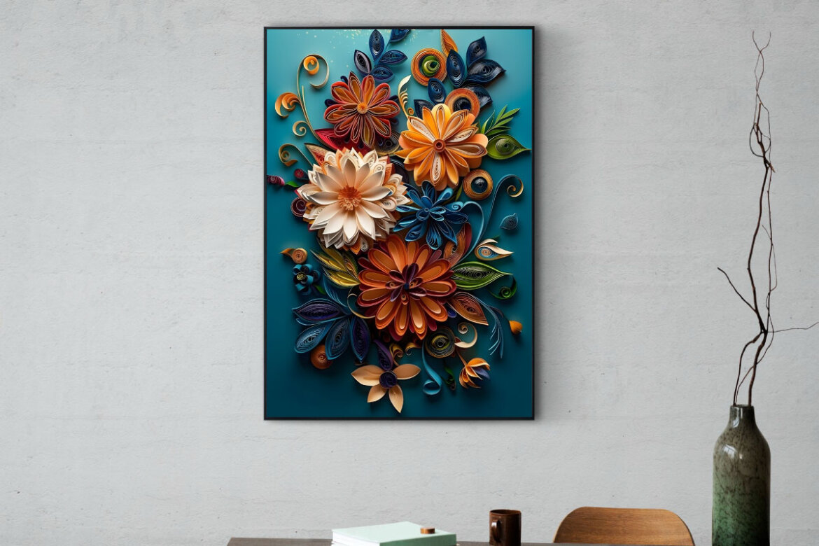 3d Flower Poster | Deeezy