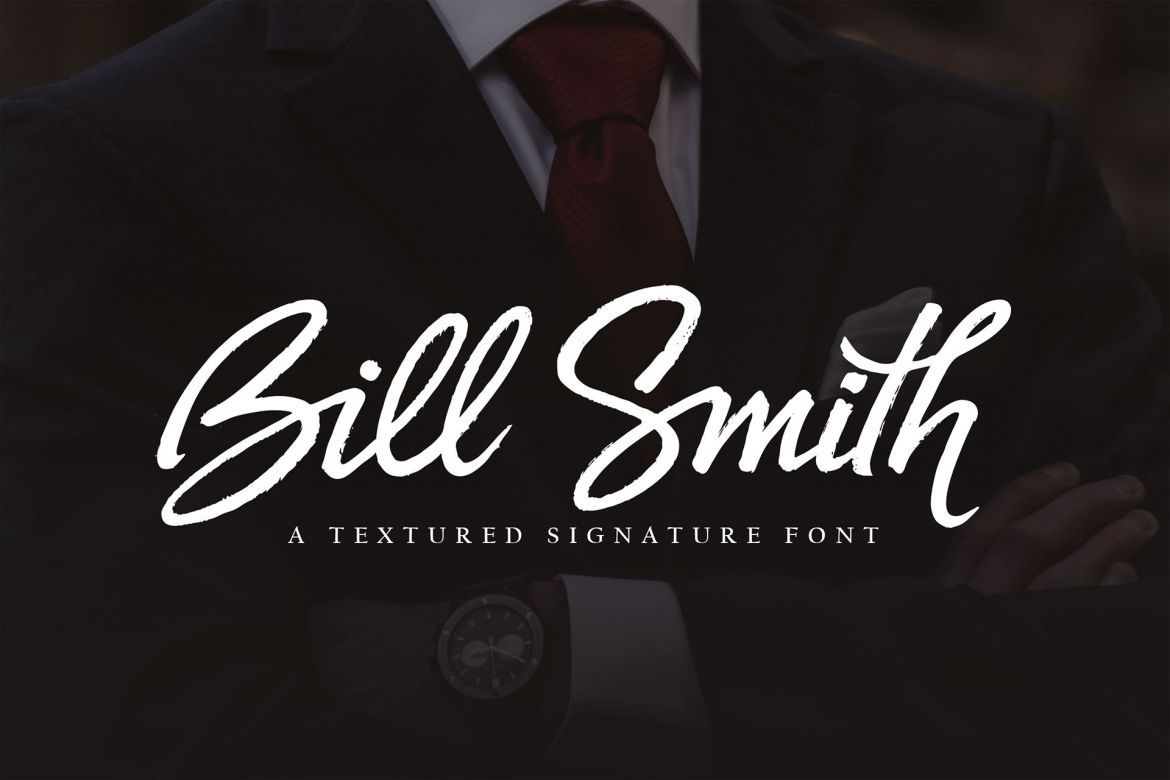 Bill Smith Handwritten Font | Deeezy