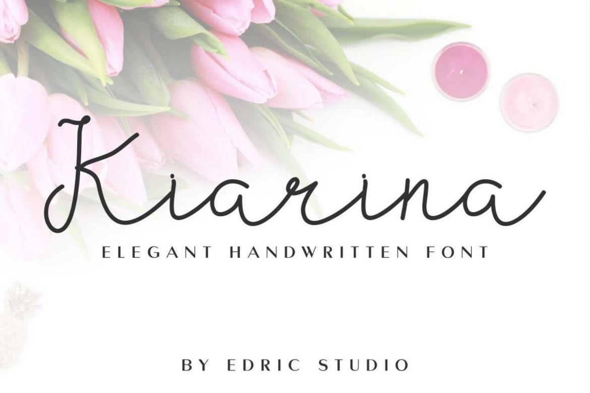 Kiarina Handwriting Font | Deeezy