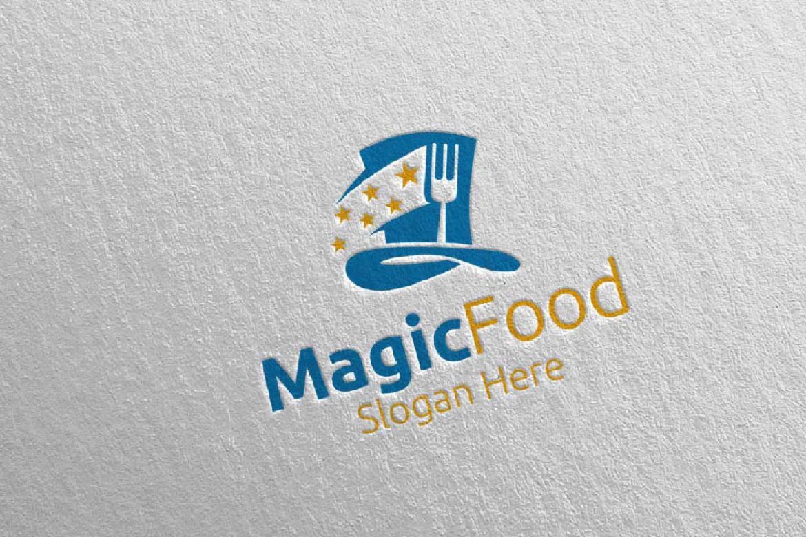 Magic Food Logo for Restaurant or Cafe 42 | Deeezy