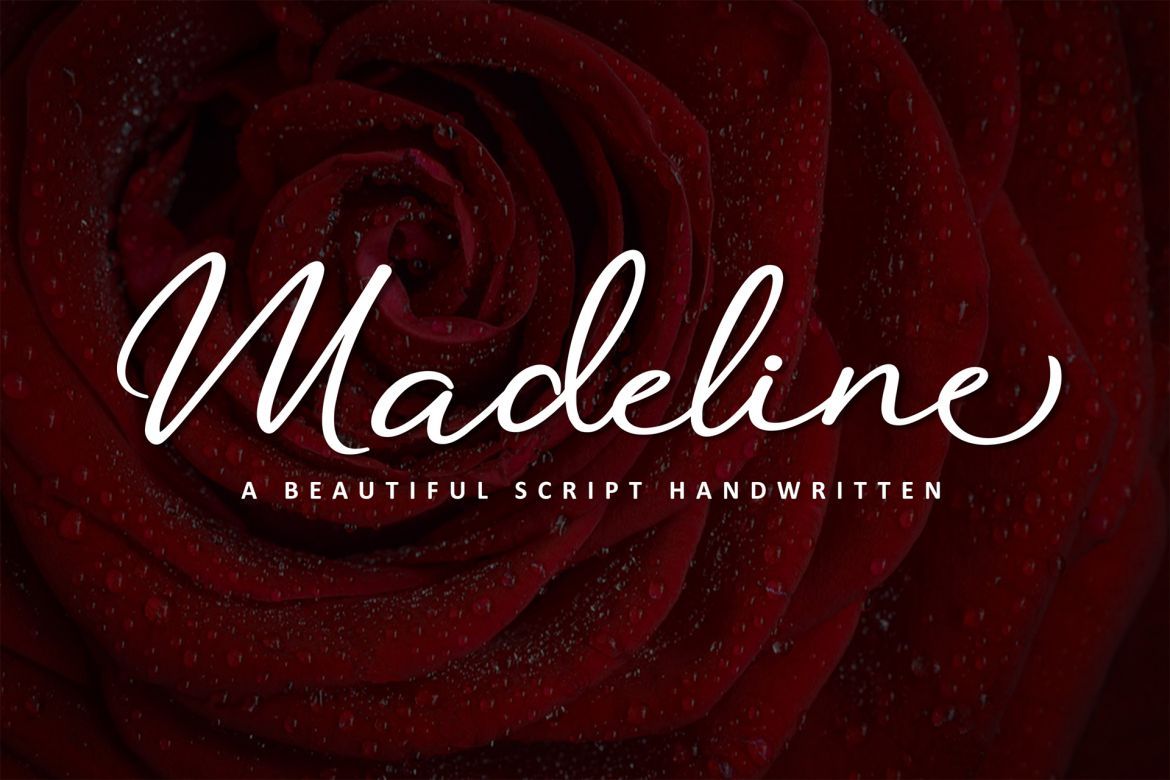 Madeline Script Font | Deeezy