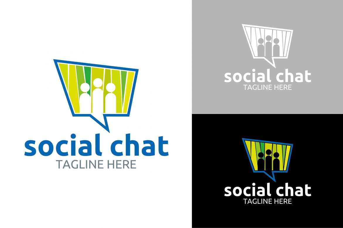 Social Chat Logo | Deeezy