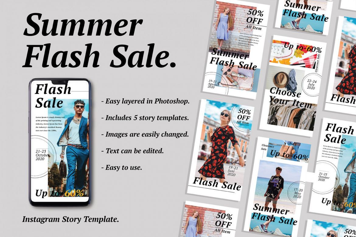 Flash Sale Instagram Story | Deeezy