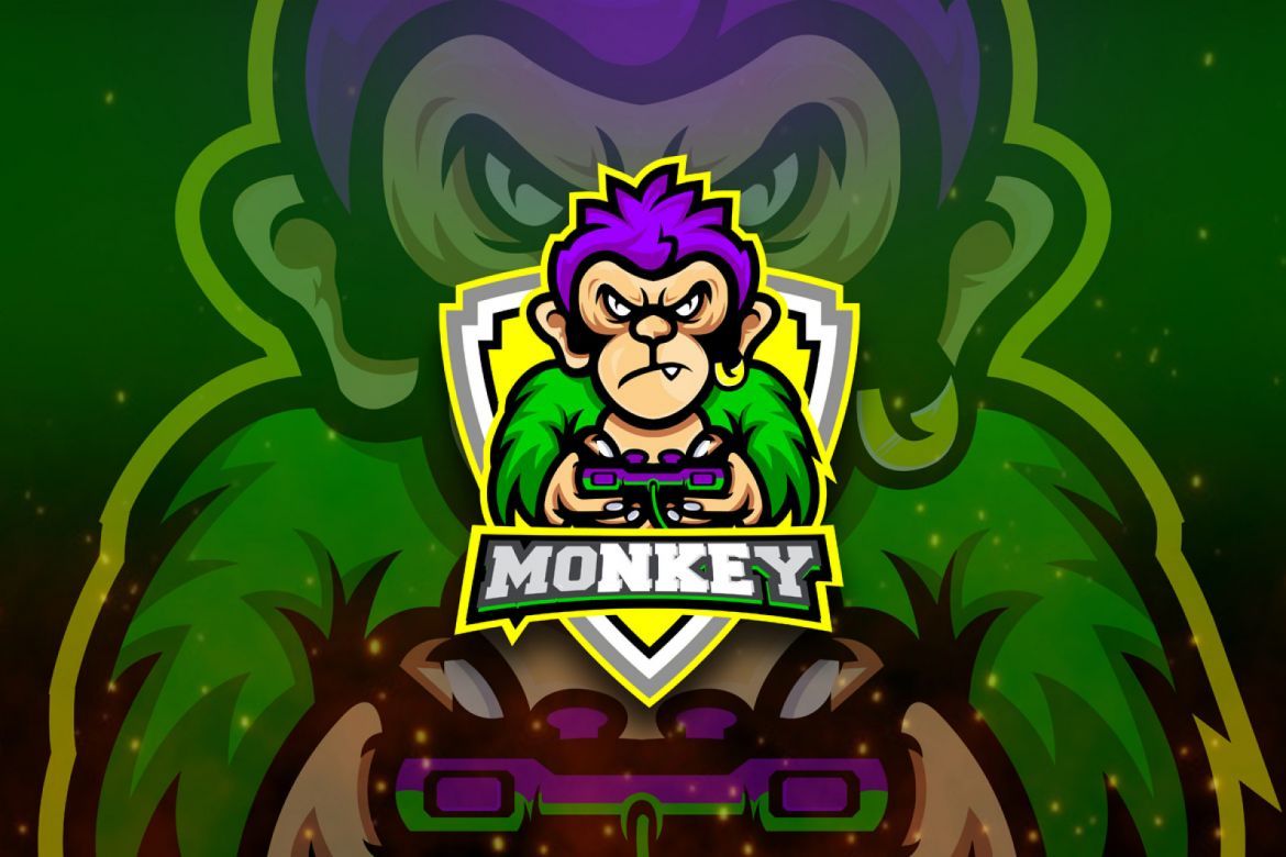 Monkey E-Sport Logo | Deeezy