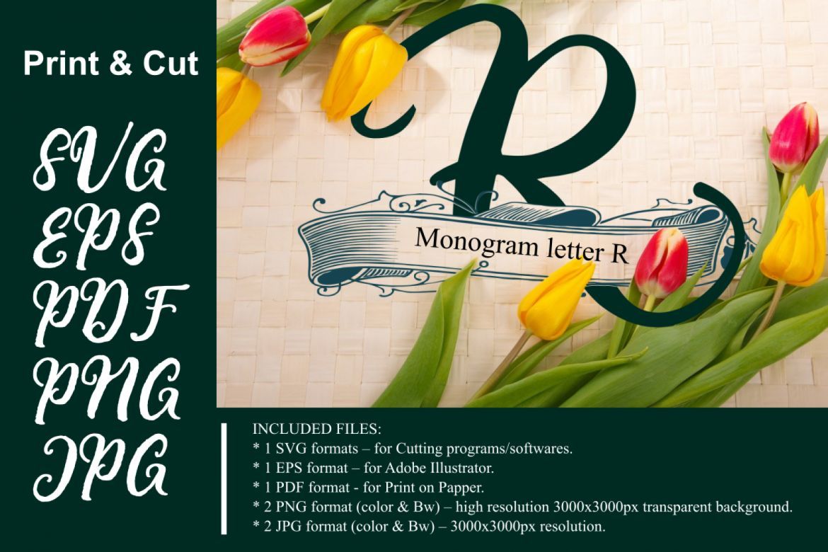 Monogram Letter R | Deeezy