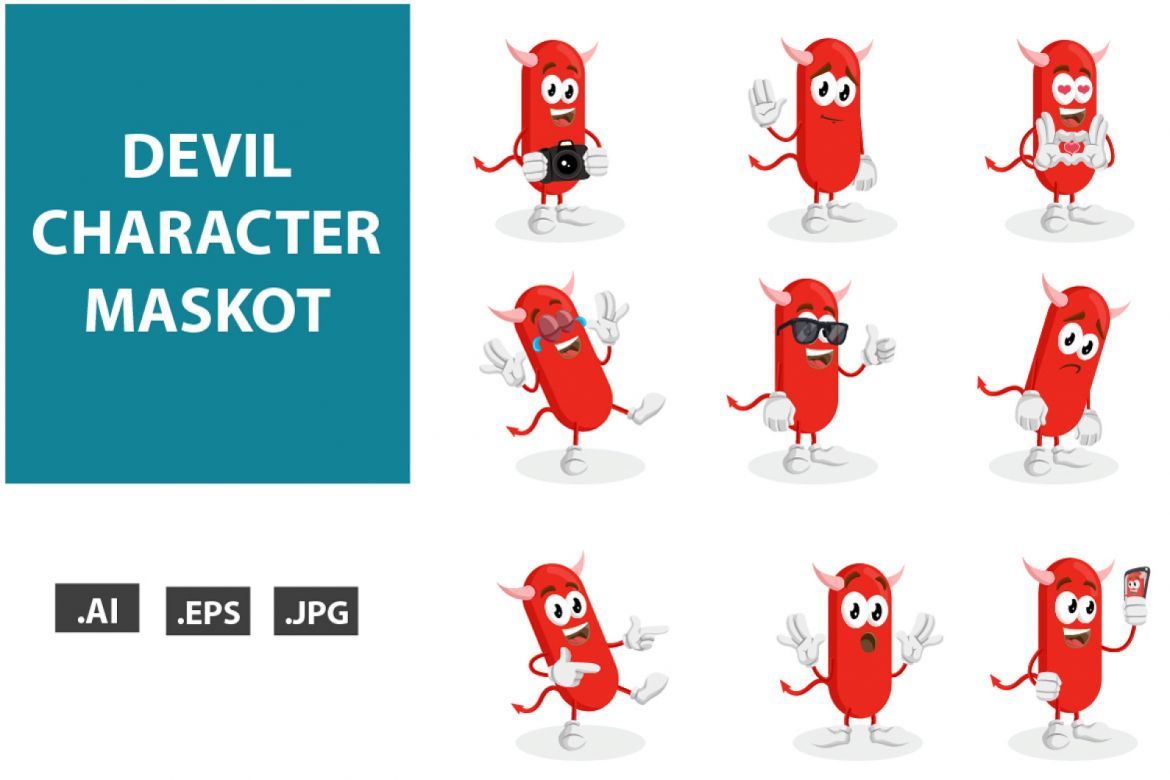 Devil mascot Illustration | Deeezy