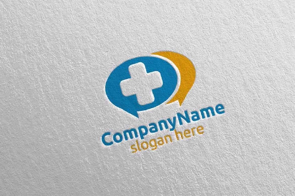 Chat Cross Medical Hospital Logo Design 42 | Deeezy
