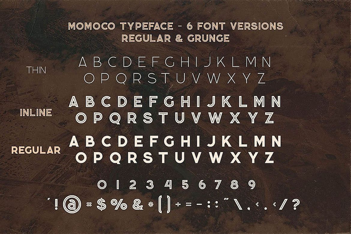 Momoco - Display Font | Deeezy