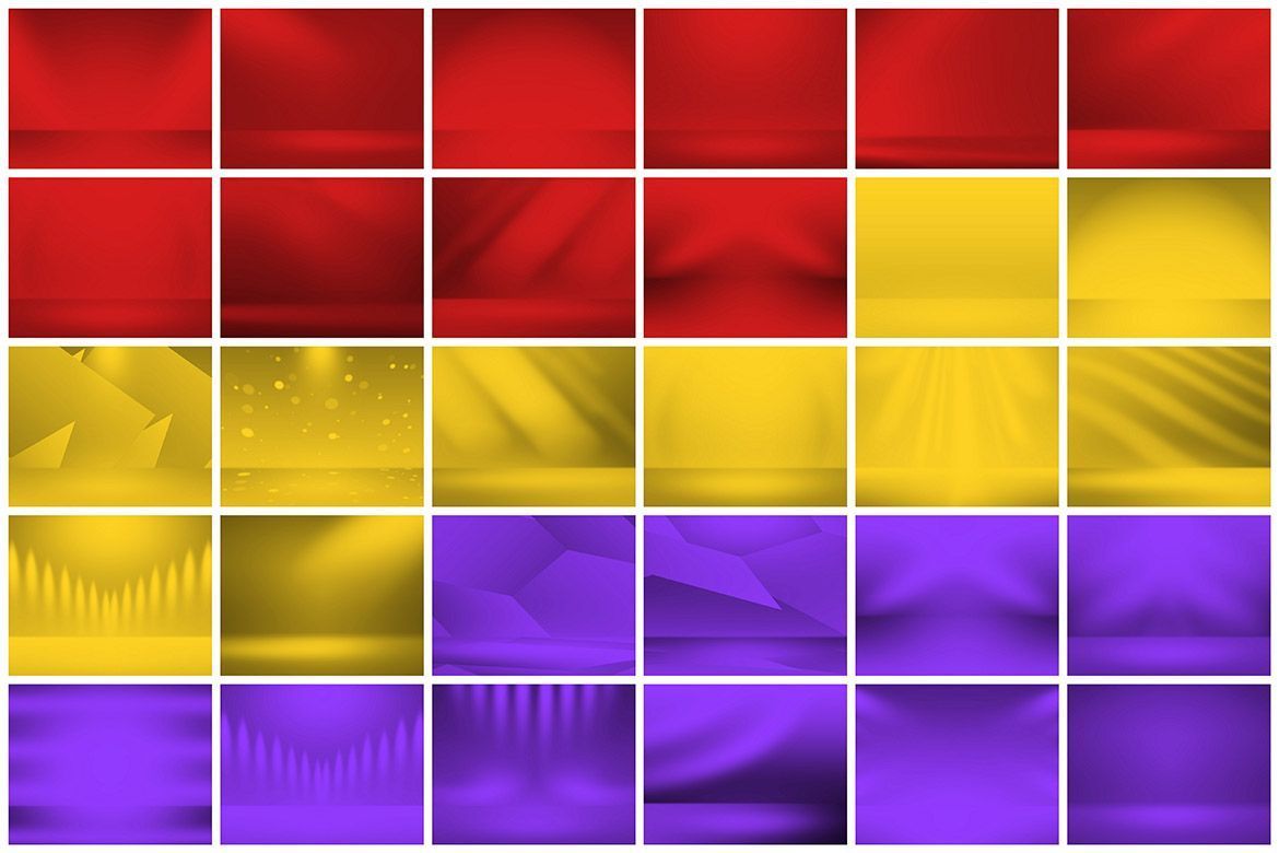 Colorful Spotlight Backgrounds Vol. 2 | Deeezy
