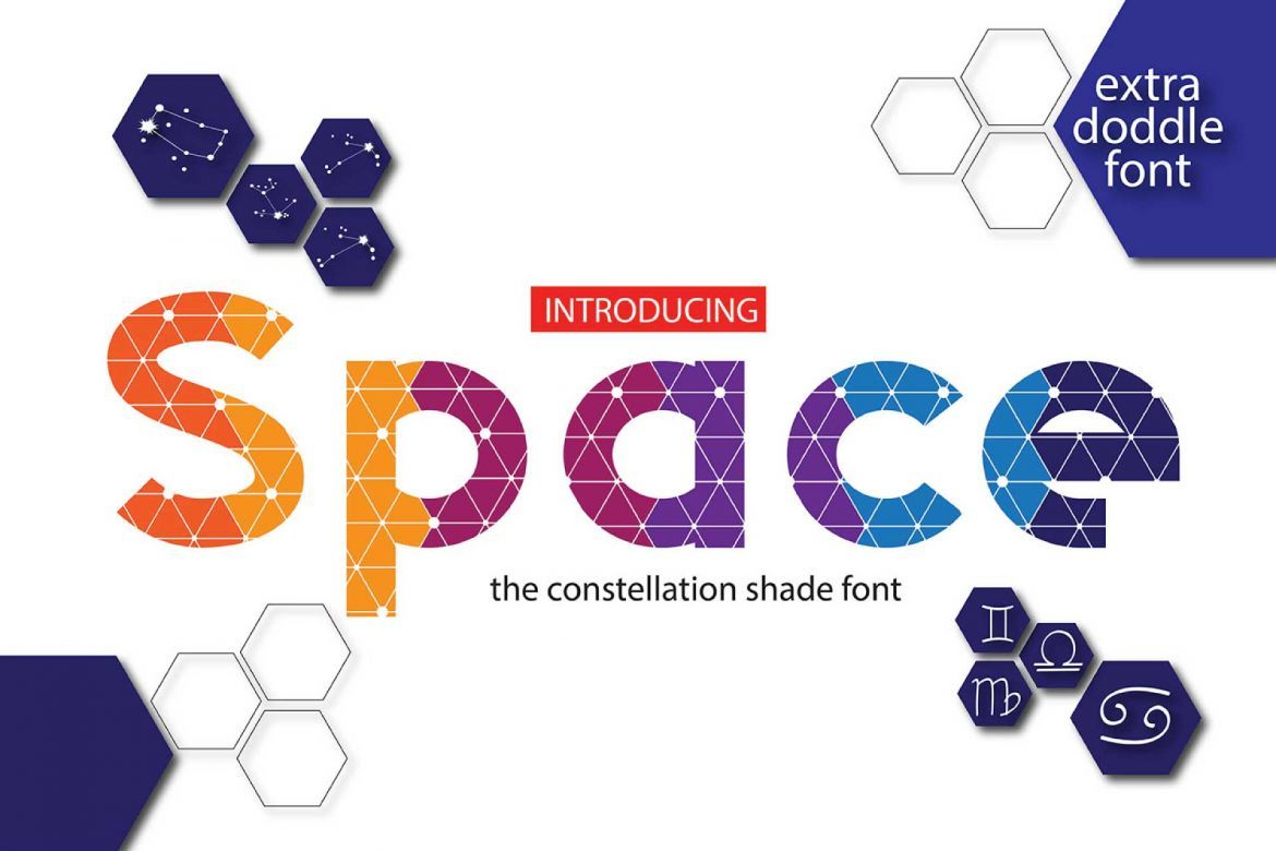 Space Color Font | Deeezy