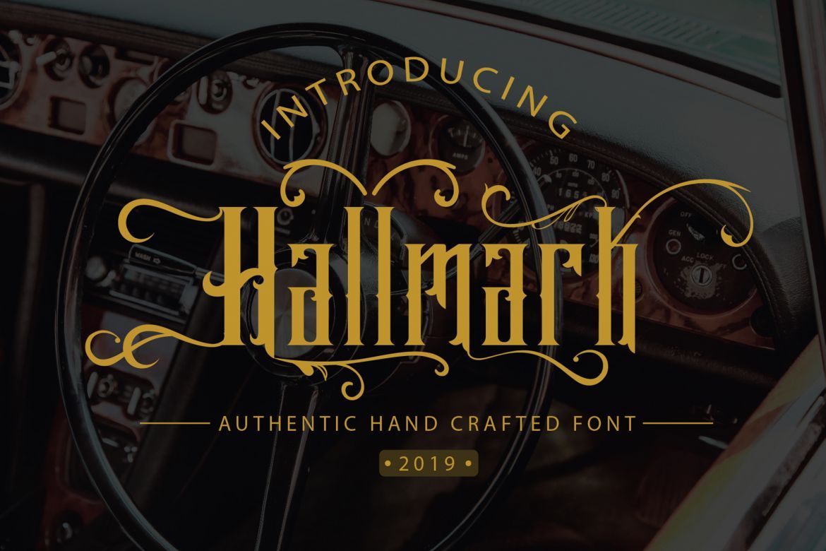 Hallmark Display Font | Deeezy