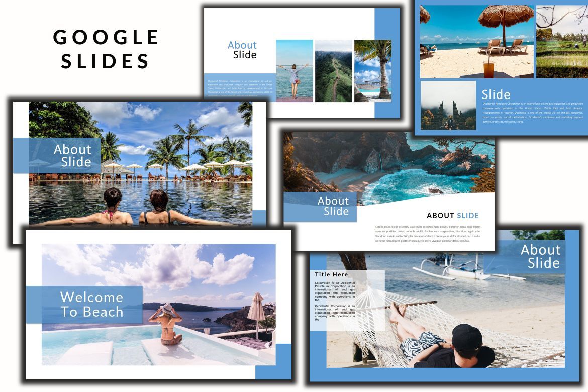 Holiday - Creative Google Slides | Deeezy