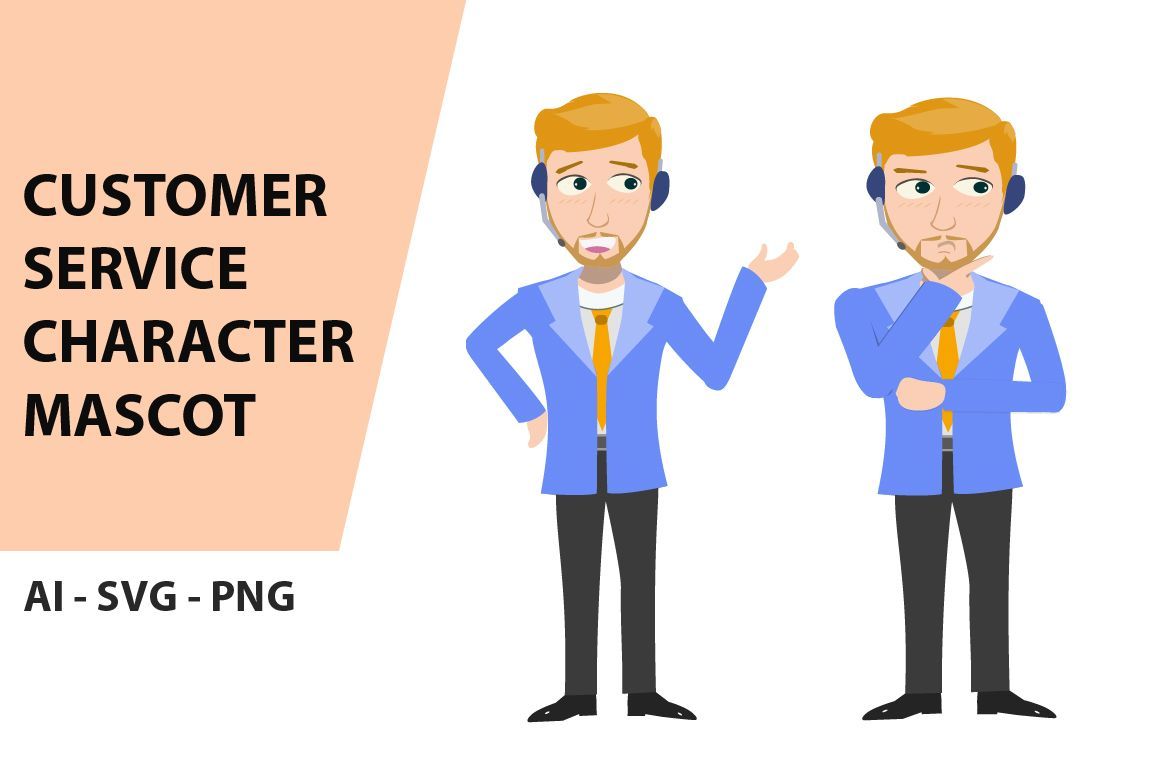 Customer Service 2 Character Vector Vol. 2 | Deeezy