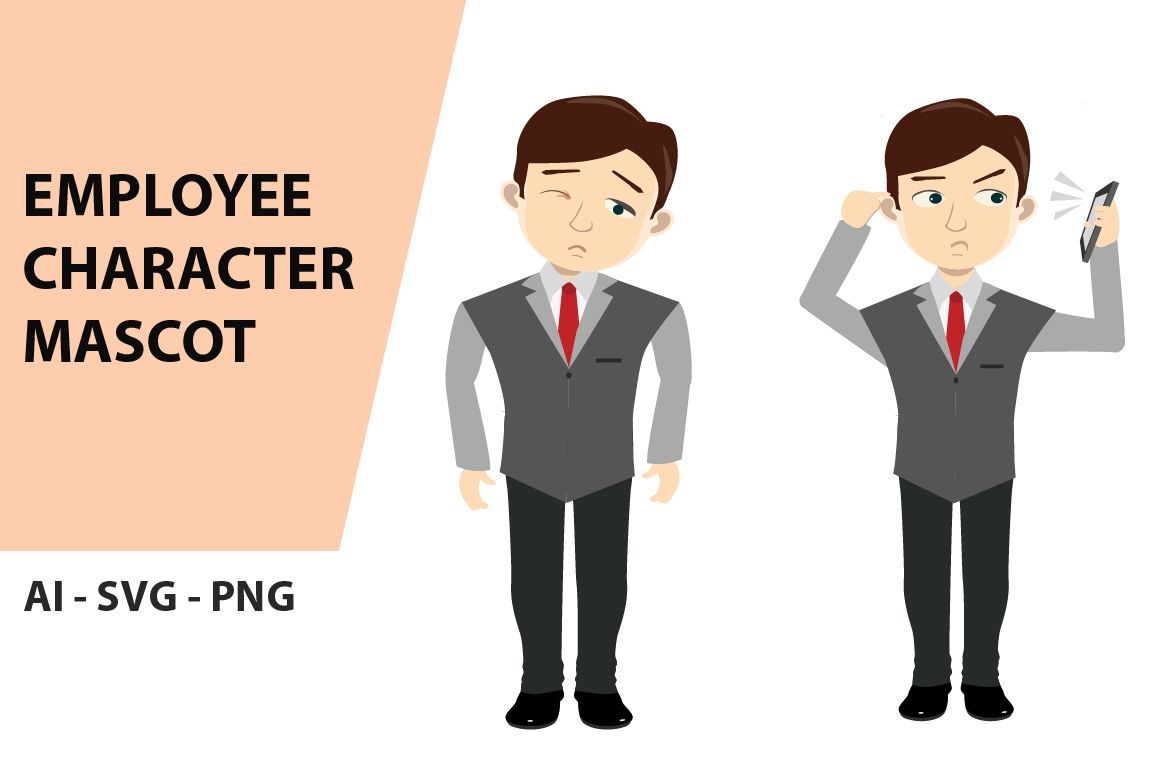 Employee Character Vector Vol. 3 | Deeezy