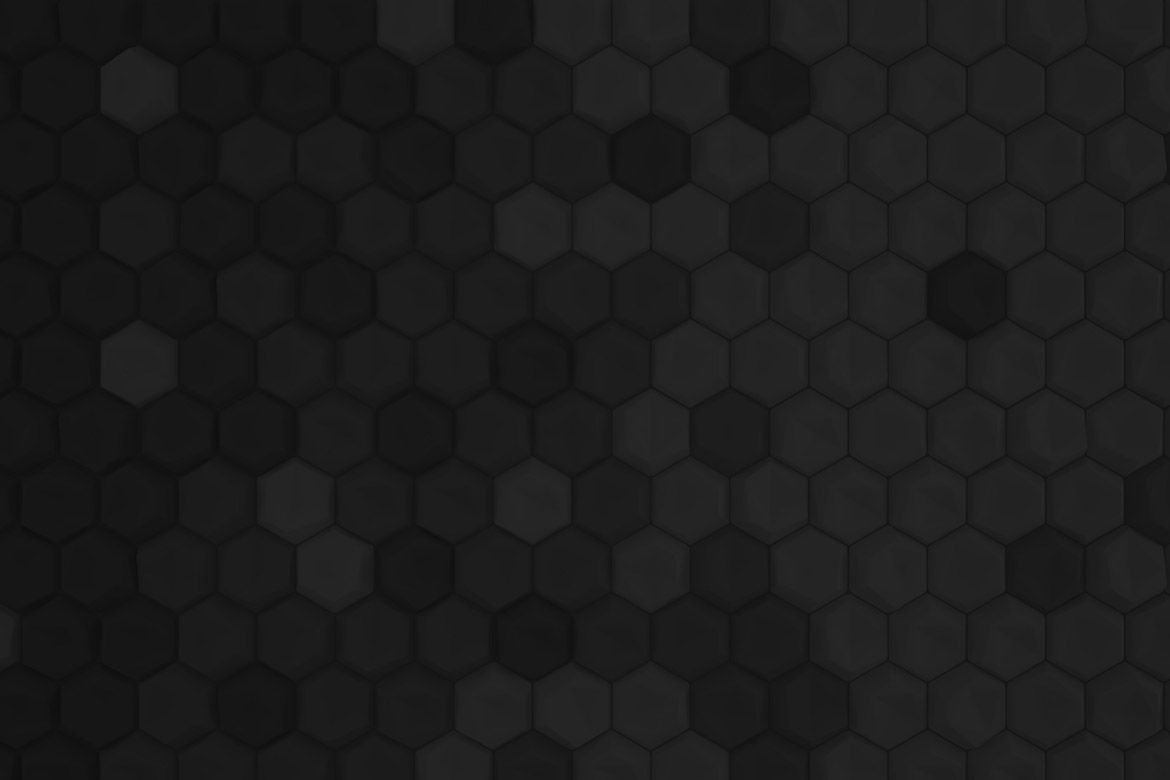 Black Hexagon Backgrounds | Deeezy