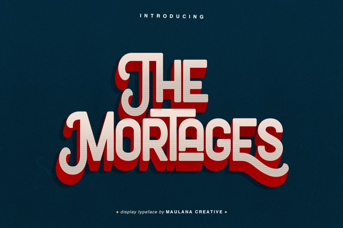 The Mortages - Display Font | Deeezy