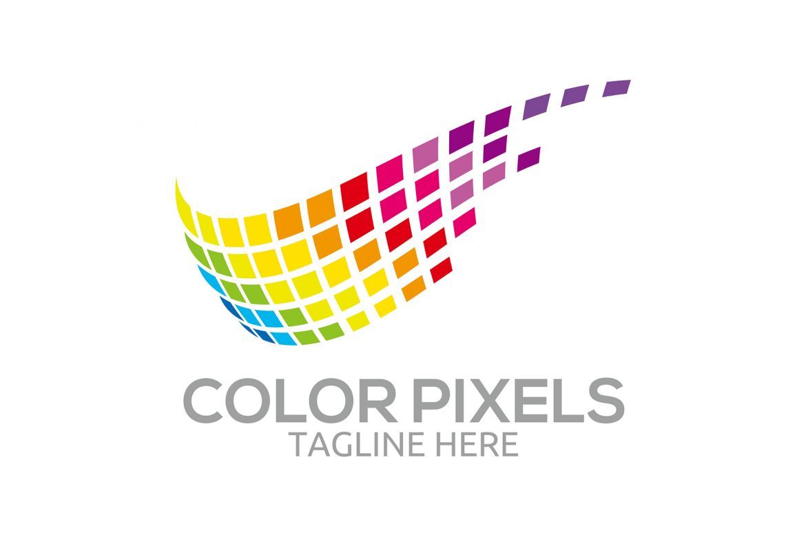 Color Pixels Logo | Deeezy