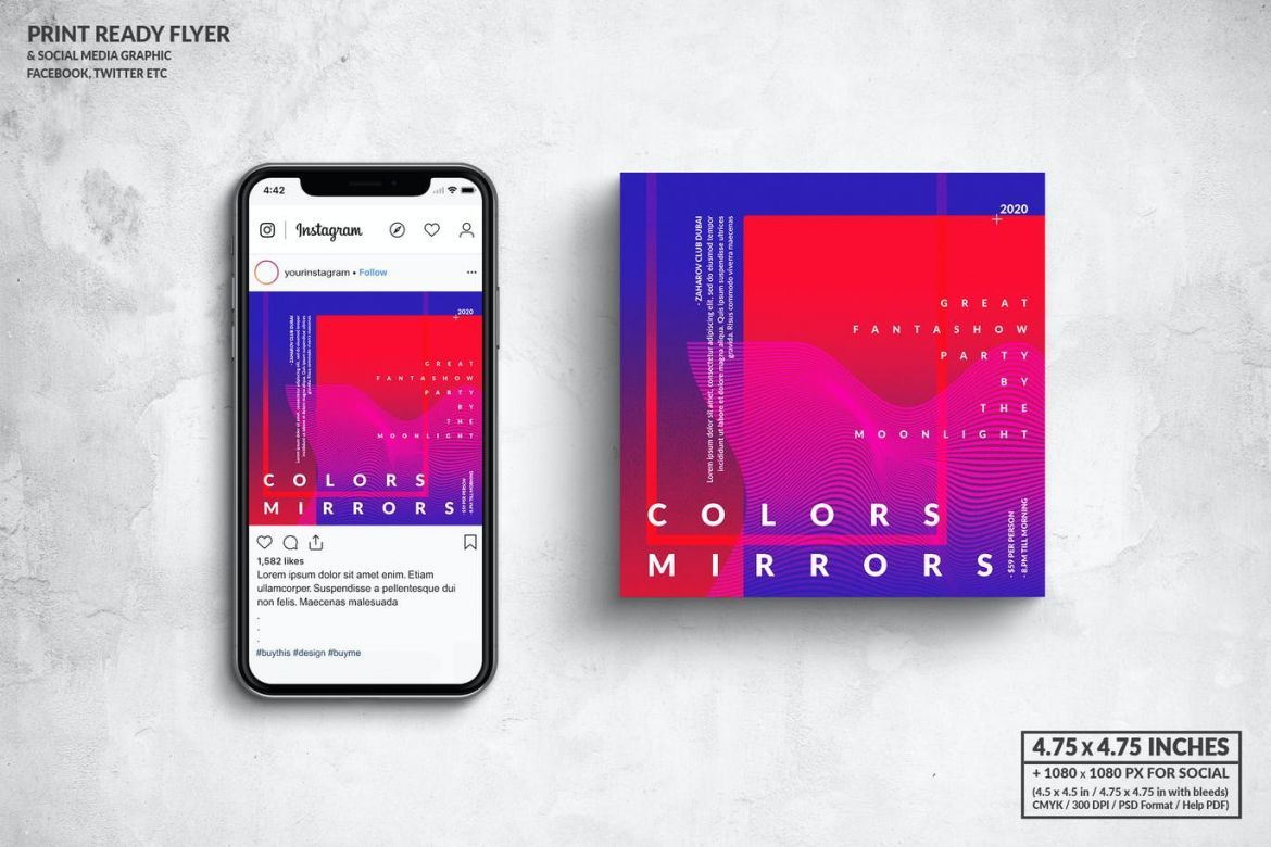 Event Square Flyer & Social Media Post Design | Deeezy