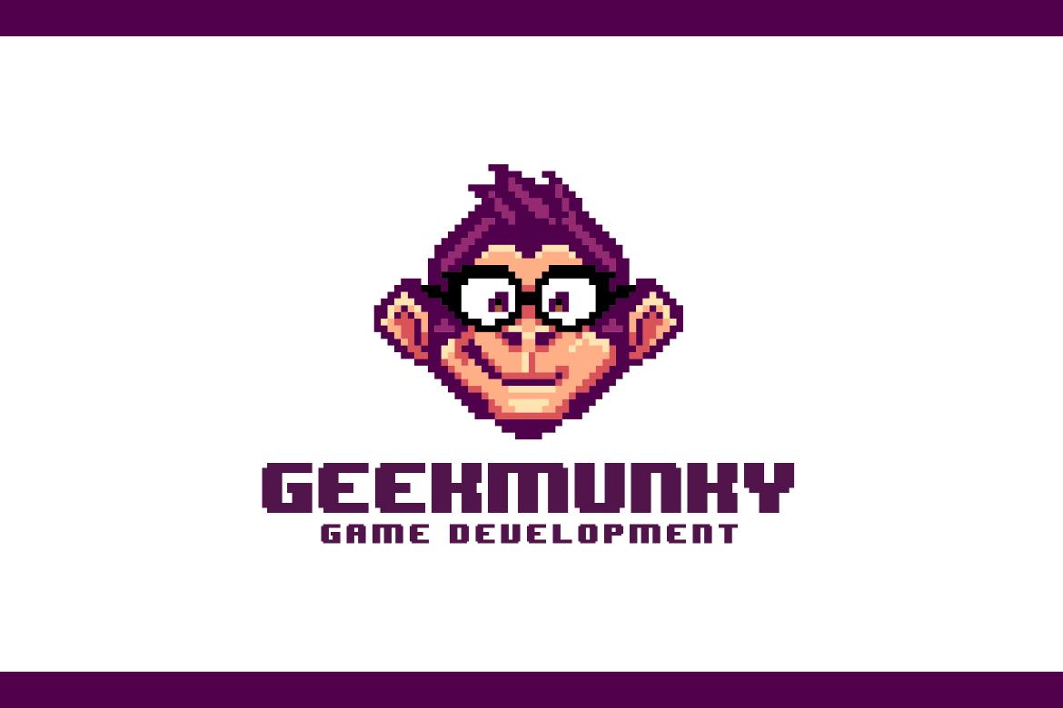 Pixel Monkey Logo | Deeezy
