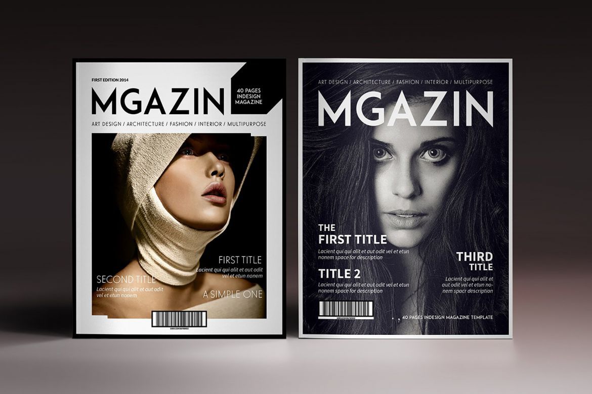 Design Magazine Brochure Template | Deeezy